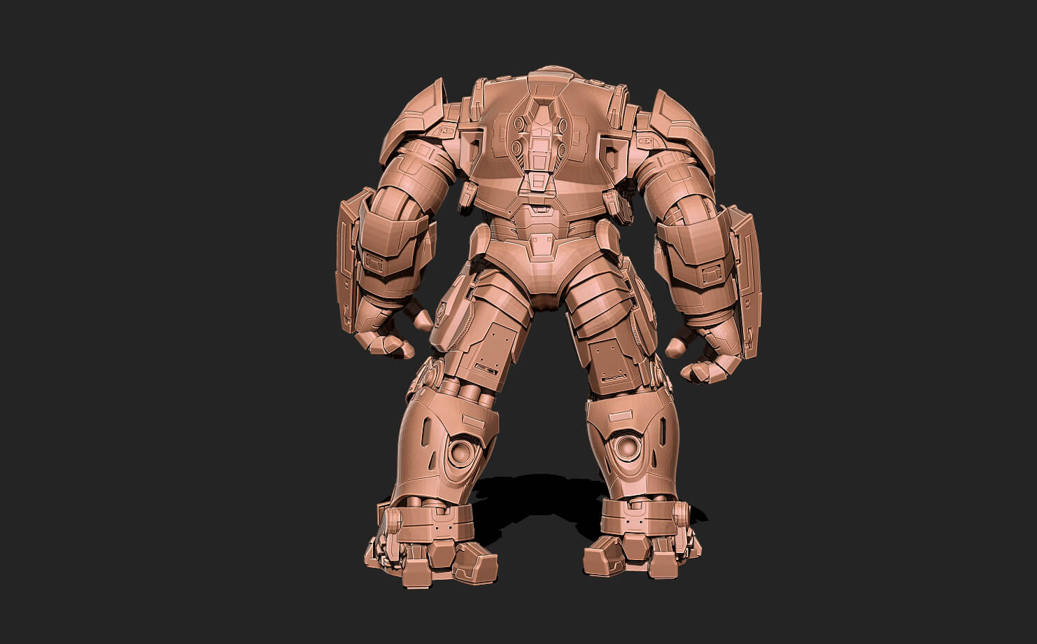 Iron Man - Hulkbuster Armor 3D Model by Printhub