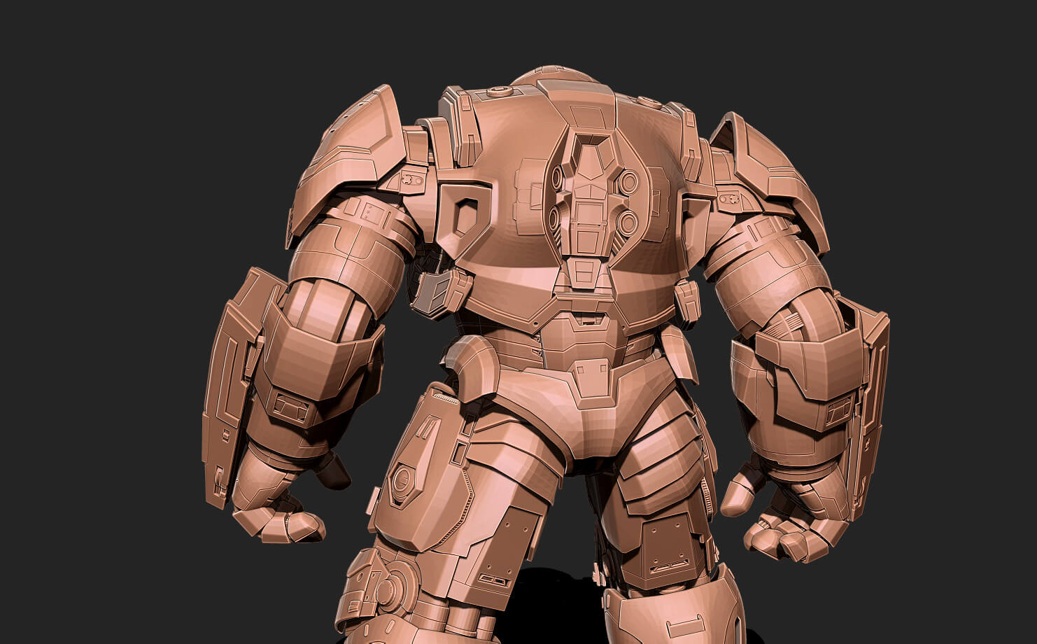 Iron Man - Hulkbuster Armor 3D Model by Printhub