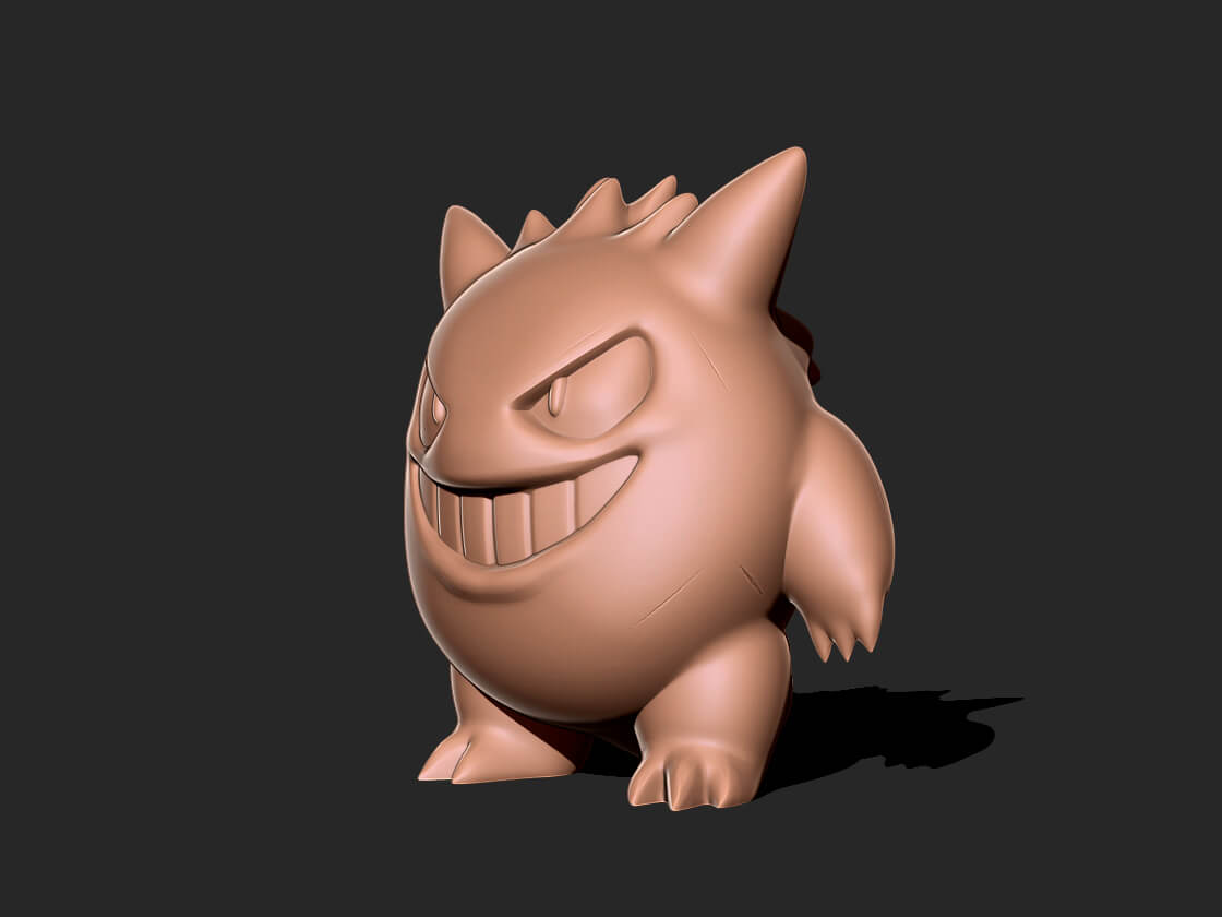 Pokemon - Gengar 3D Print by Printhub