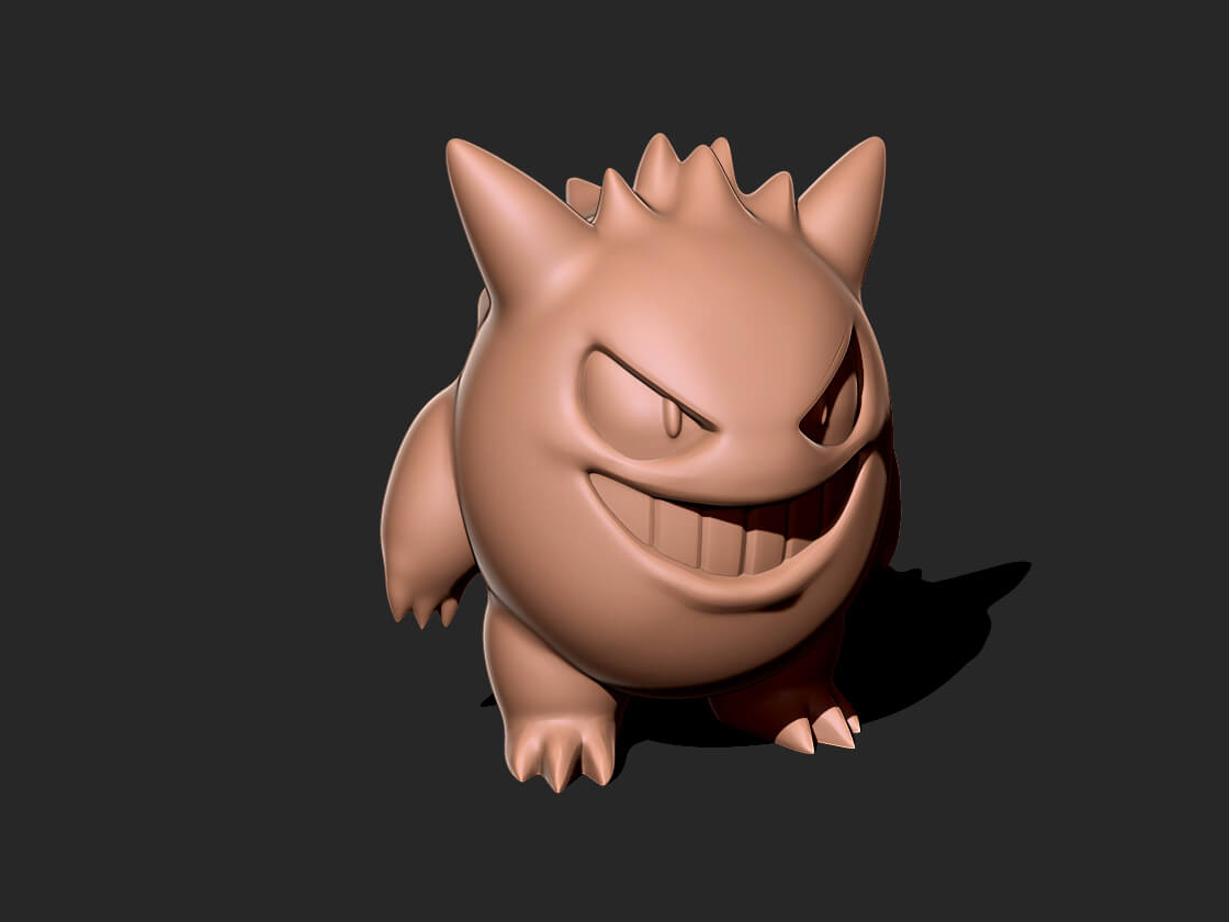 Pokemon - Gengar 3D Print by Printhub