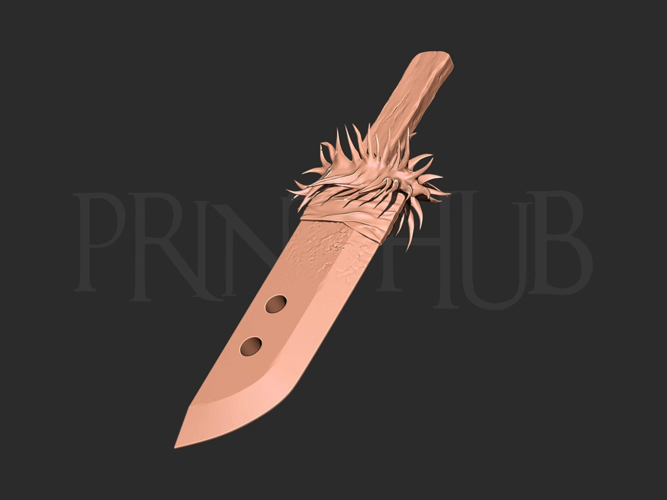 Slaughter Demon Blade - Maki Zenin JJK for Cosplay 3D Model by Printhub