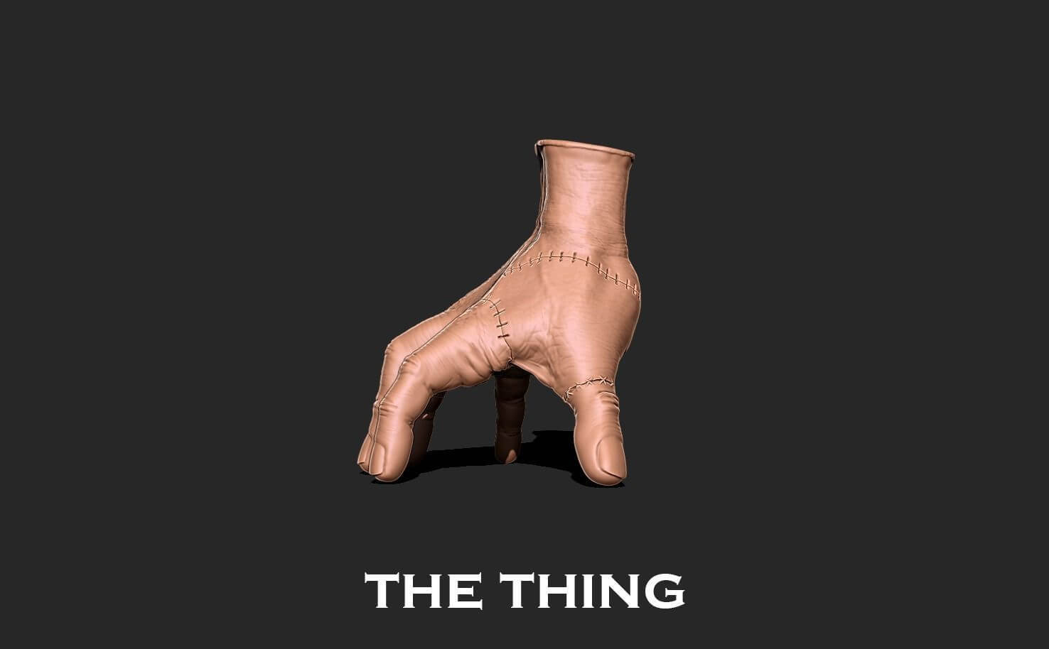 Thing - Wednesday Series 3D Print Model by Printhub
