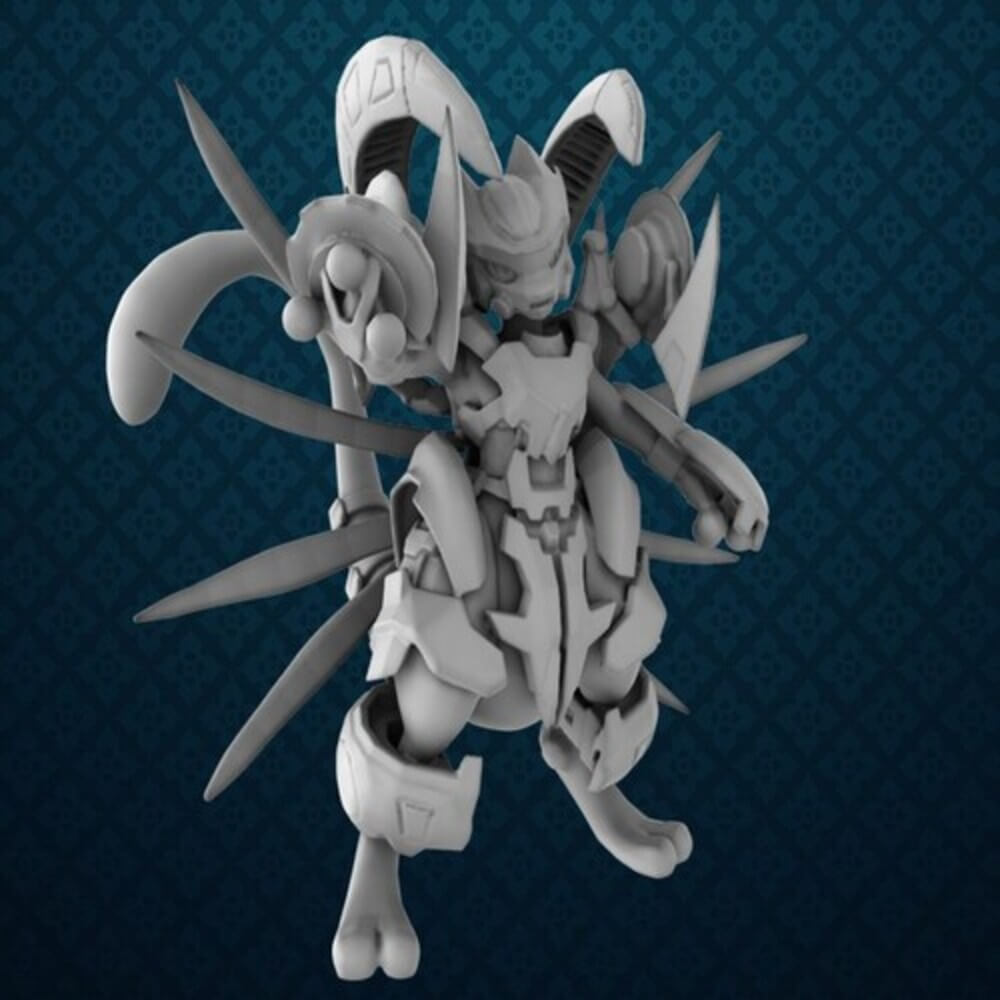 Armored Mewtwo (Pokemon 35mm True Scale Series) (PKMN Go) - 3D Print ...