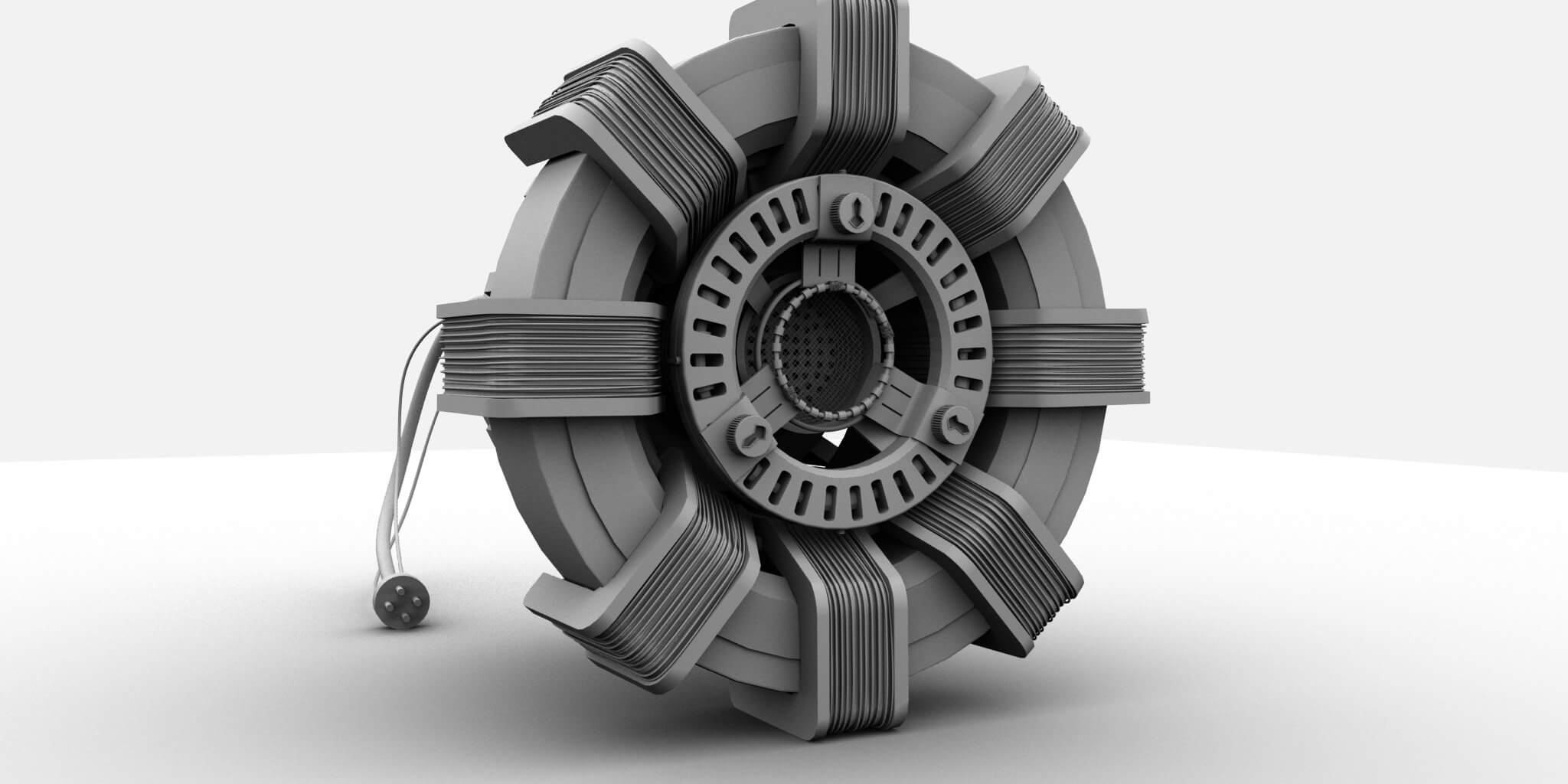 Arc Reactor - 3D Model by Pritom