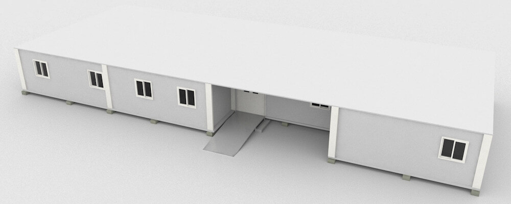 Modular Building - 3D Model by Proan2023