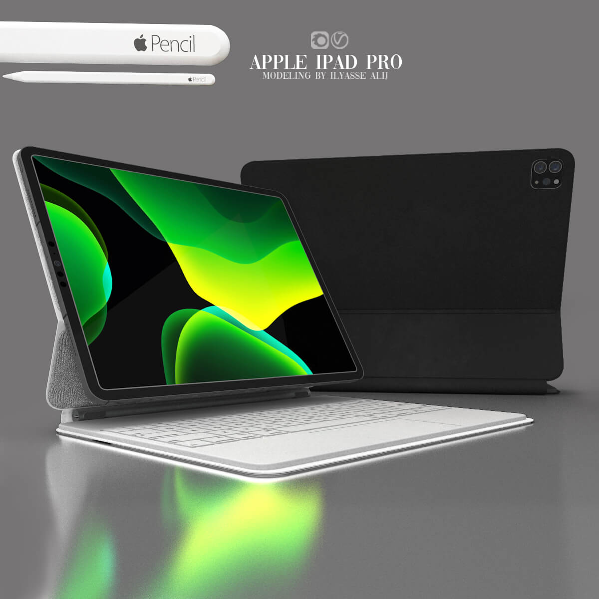Apple iPad Pro - 3D Model by Proart1studio