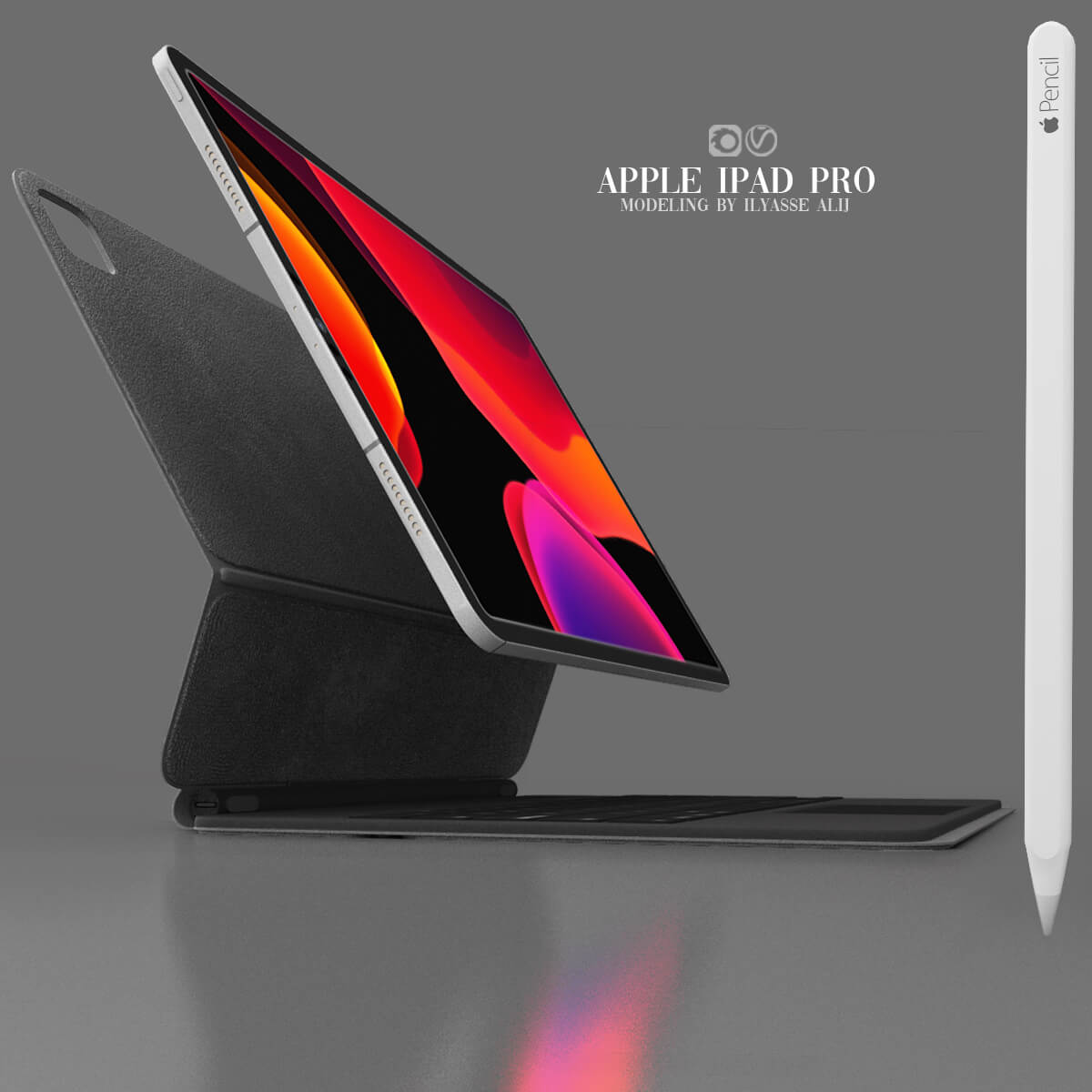 Apple iPad Pro - 3D Model by Proart1studio