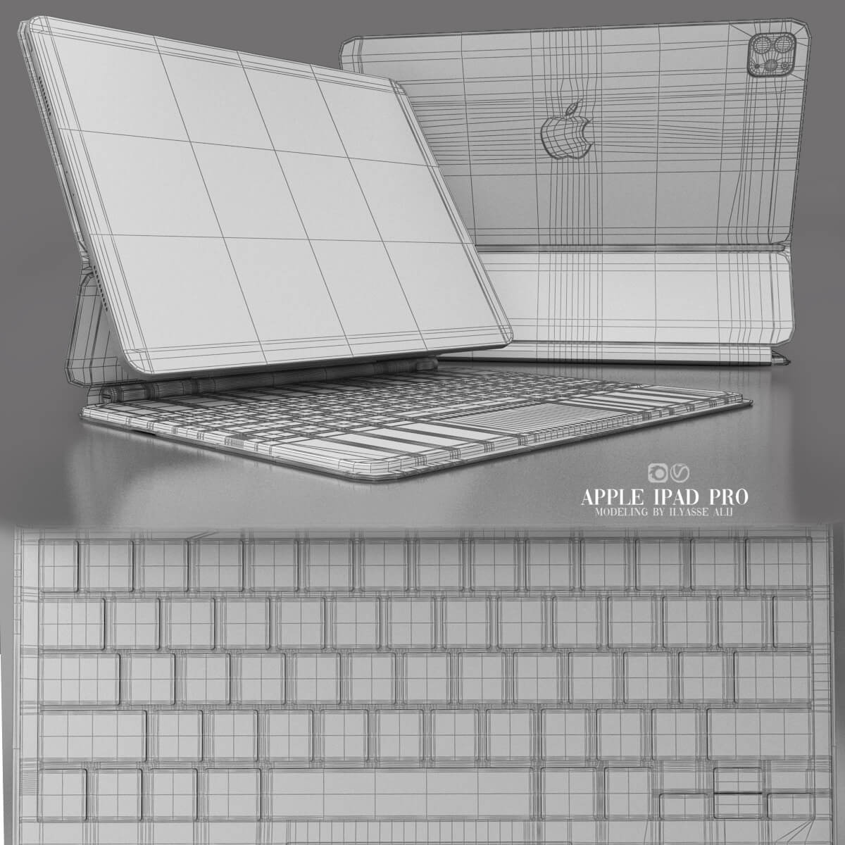 Apple iPad Pro - 3D Model by Proart1studio