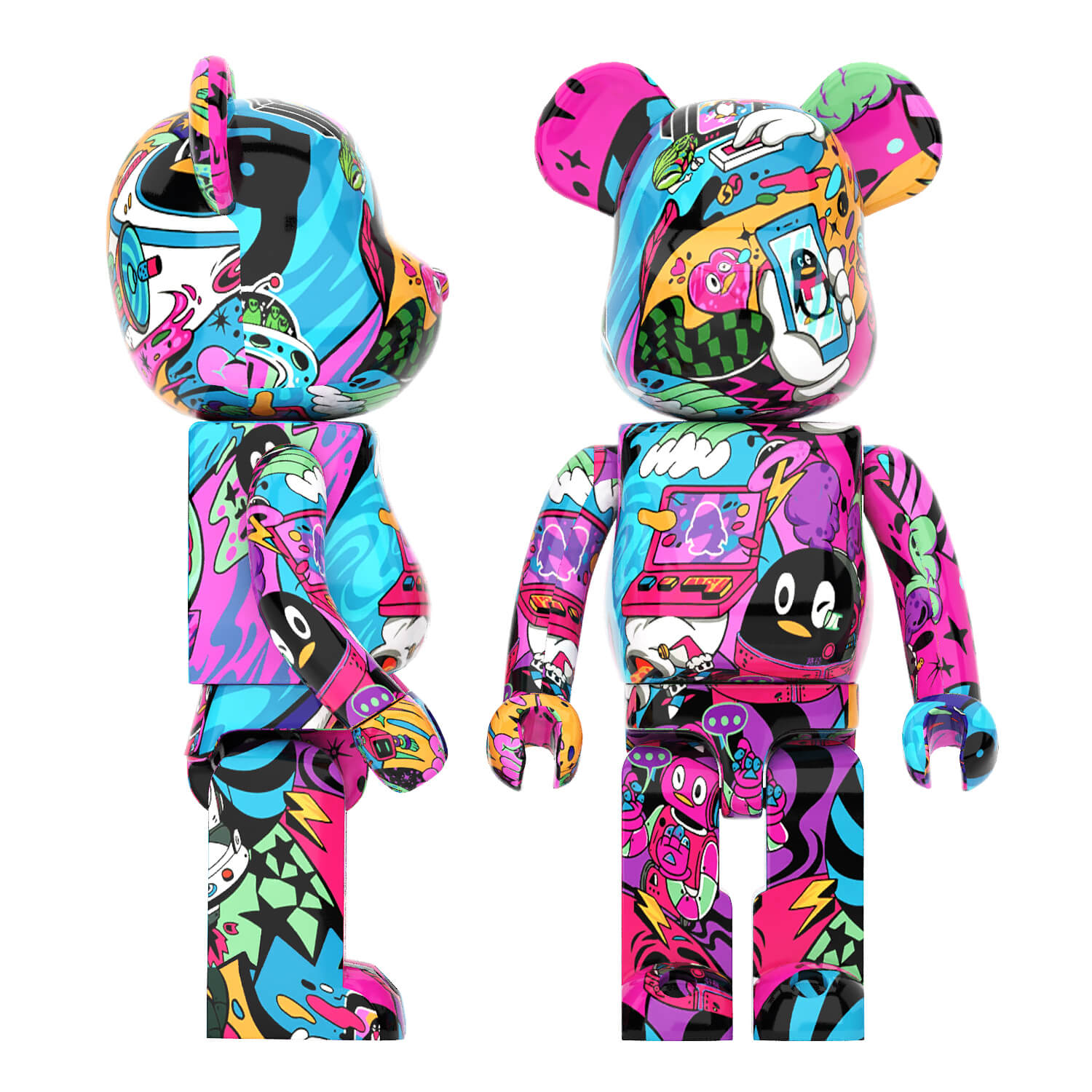 Basquiat Bearbrick Collection - 3D Model by Proart1studio