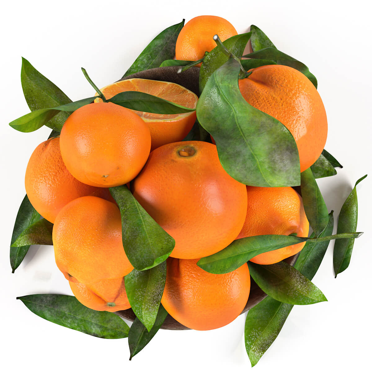 Bowl of Oranges - 3D Model by Proart1studio