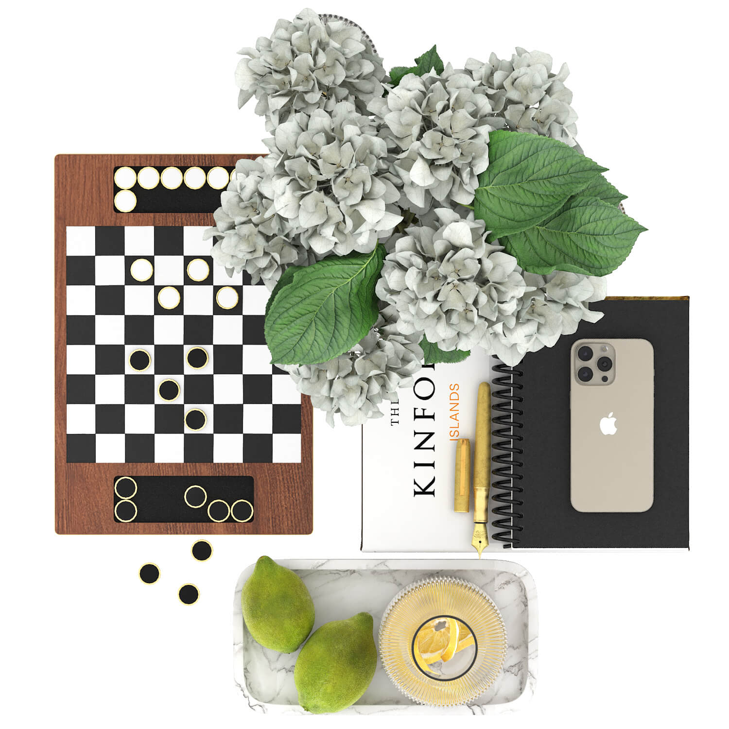 Decorative Set 03 - 3D Model by Proart1studio