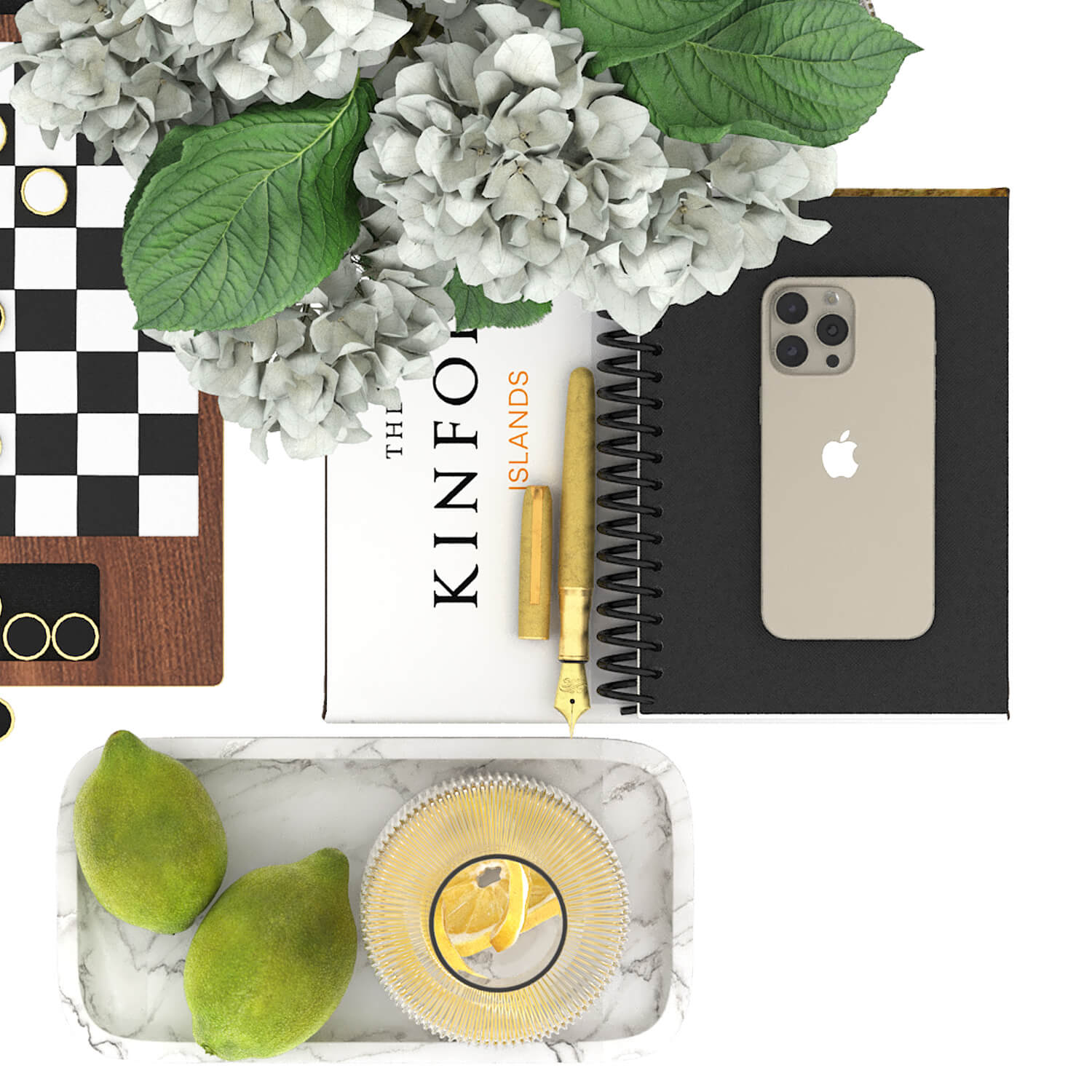 Decorative Set 03 - 3D Model by Proart1studio