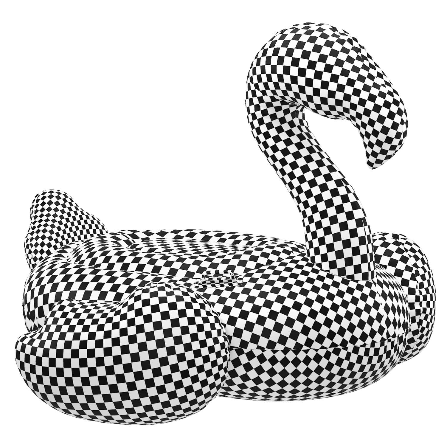 Pink Mega Flamingo Inflatable - 3D Model by Proart1studio