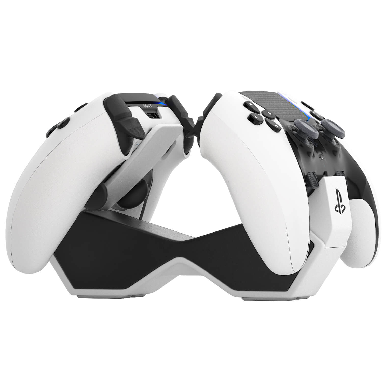 PS5 Controllers With Twin Charging Station - 3D Model by Proart1studio