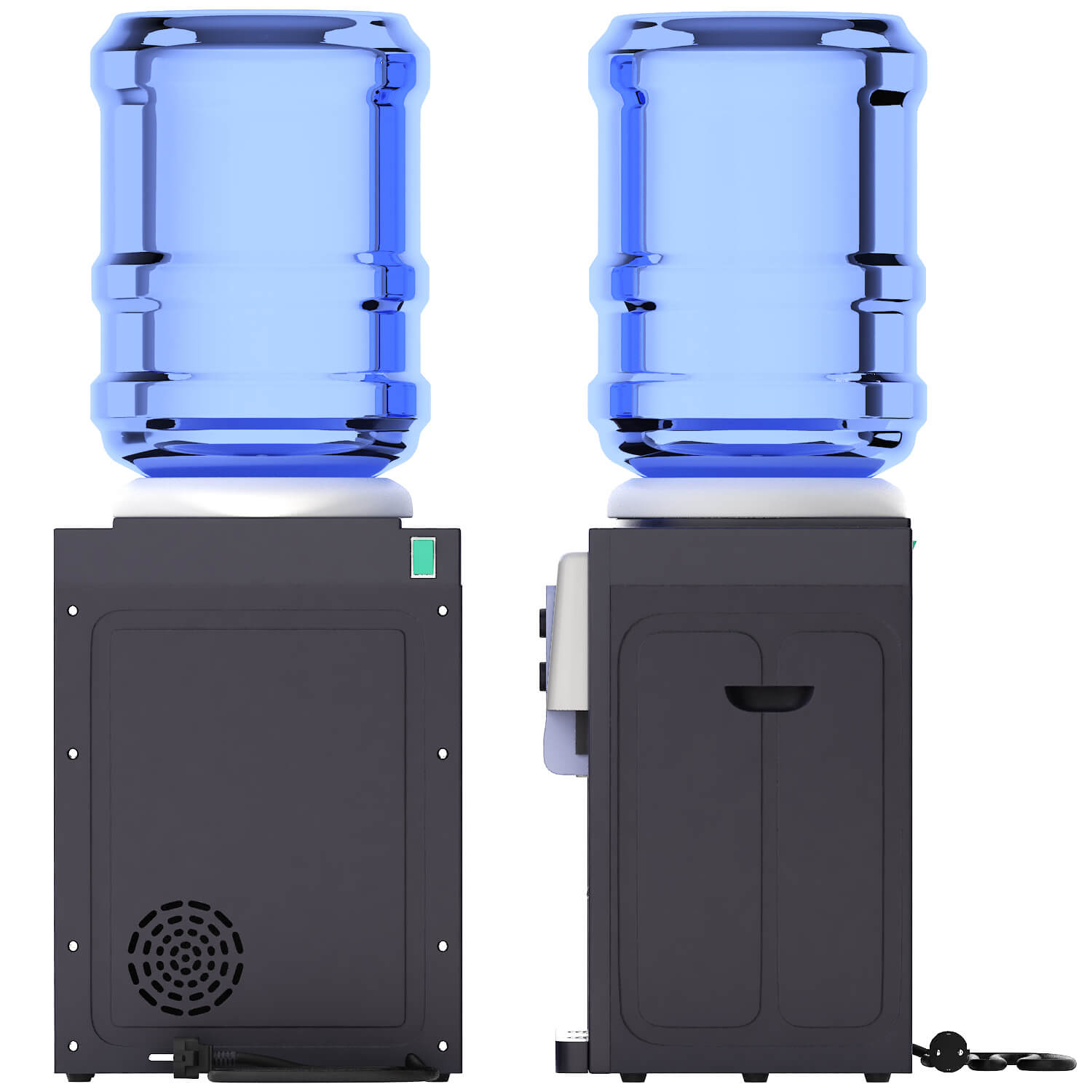 Water Cooler Top-Loading Hot & Cold Dispenser - 3 Temp Settings ...