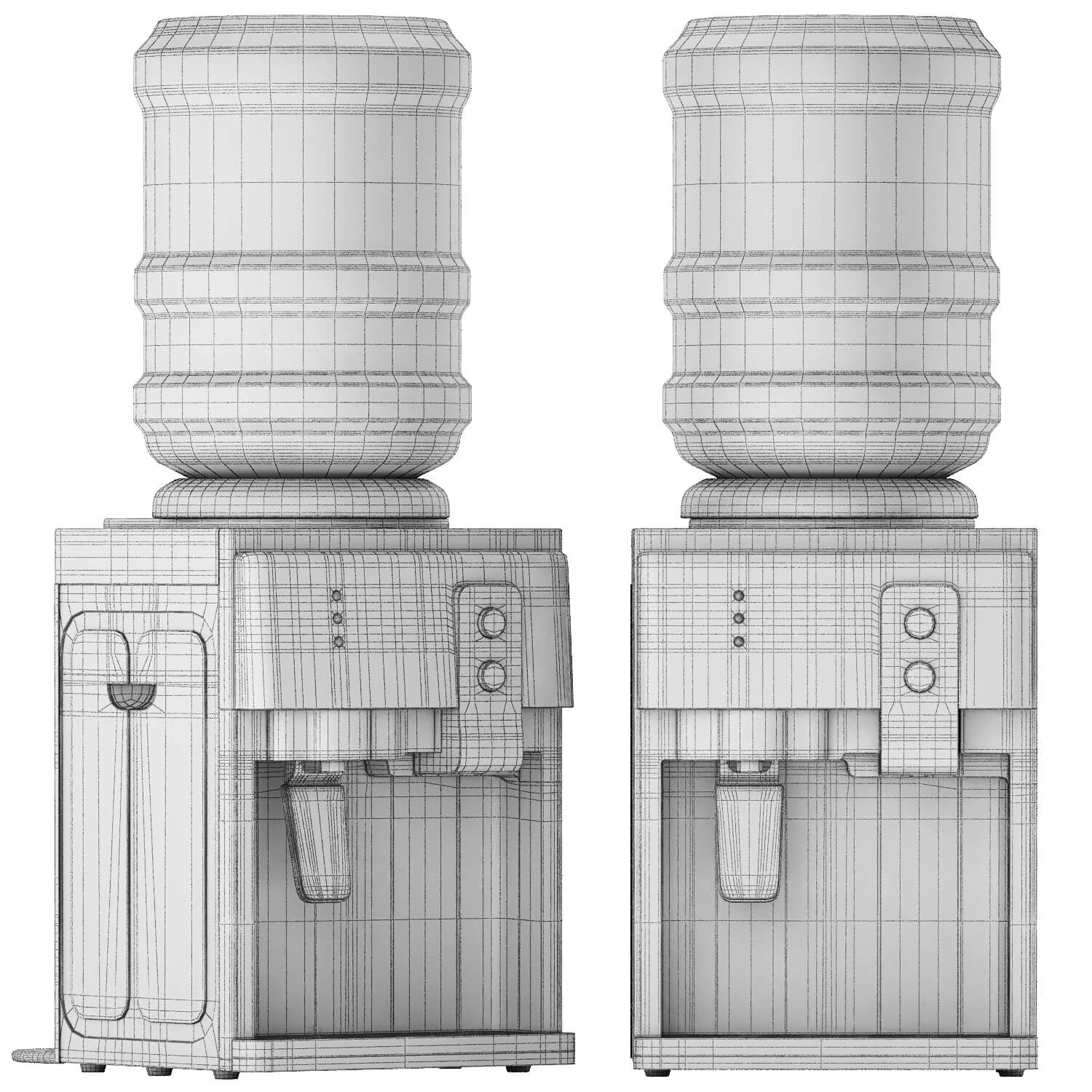 Top Loading Water Cooler Dispenser - 3D Model by Proart1studio