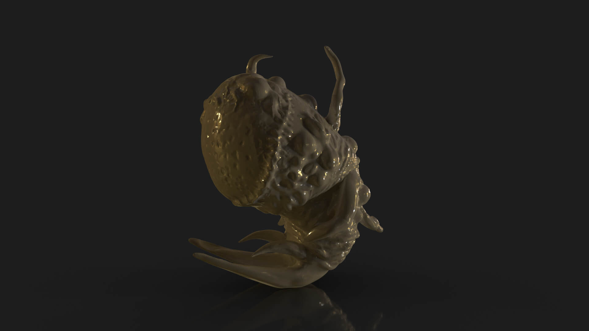 Resident Evil-Inspired Monster 3D Printable Model | Stl File by ...