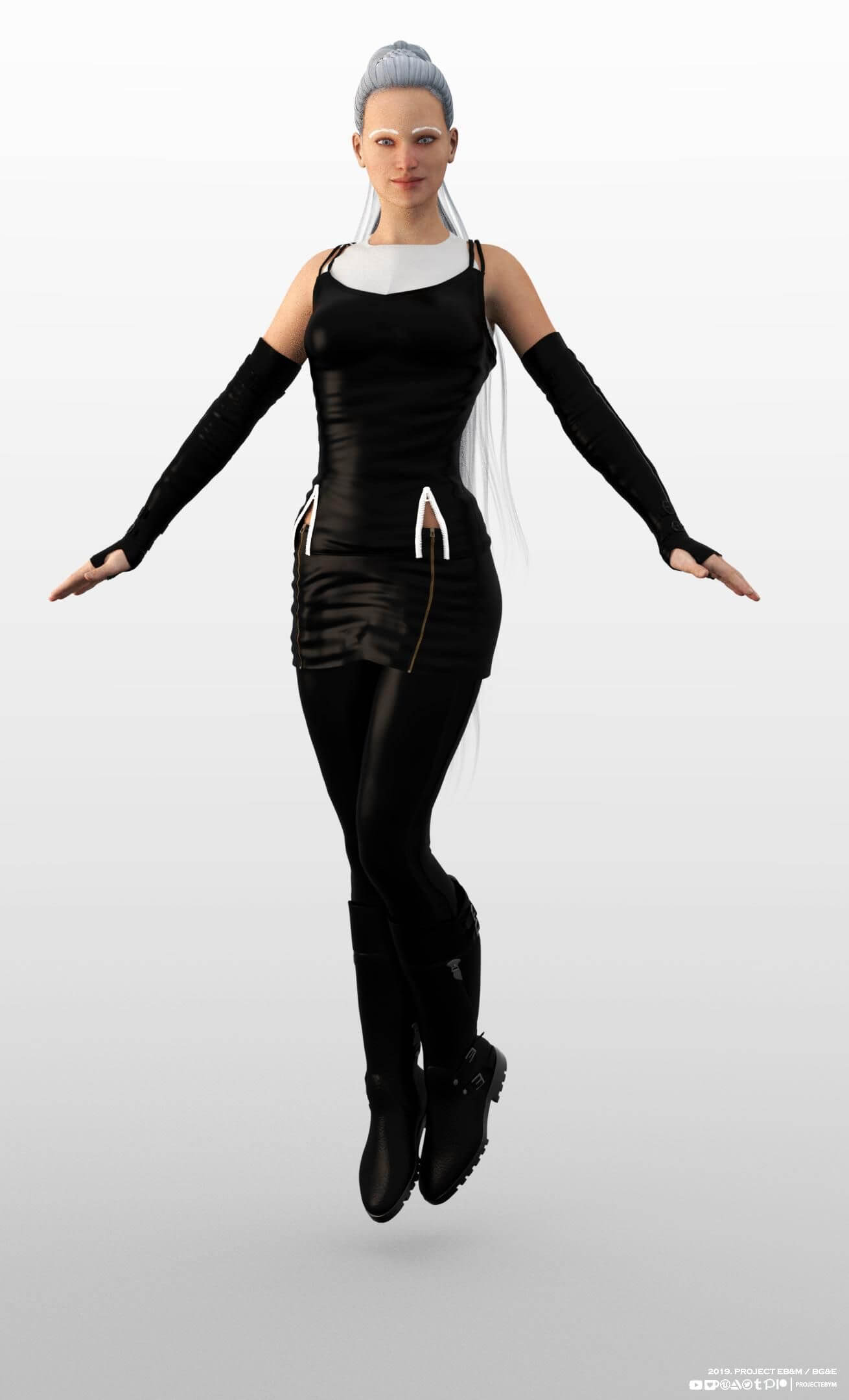 Light test Lilith 3D Render, Digital Art by Project EByM