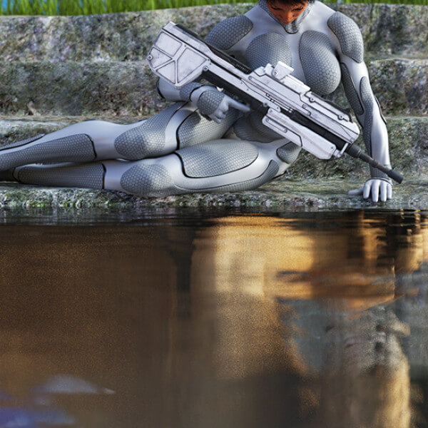 Sultry Reflections 3D Render | RenderHub Gallery