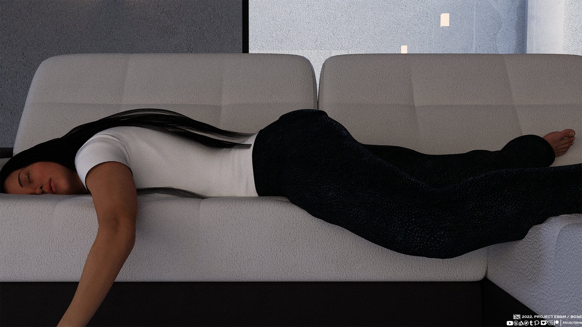 Resting 3D Render | RenderHub Gallery