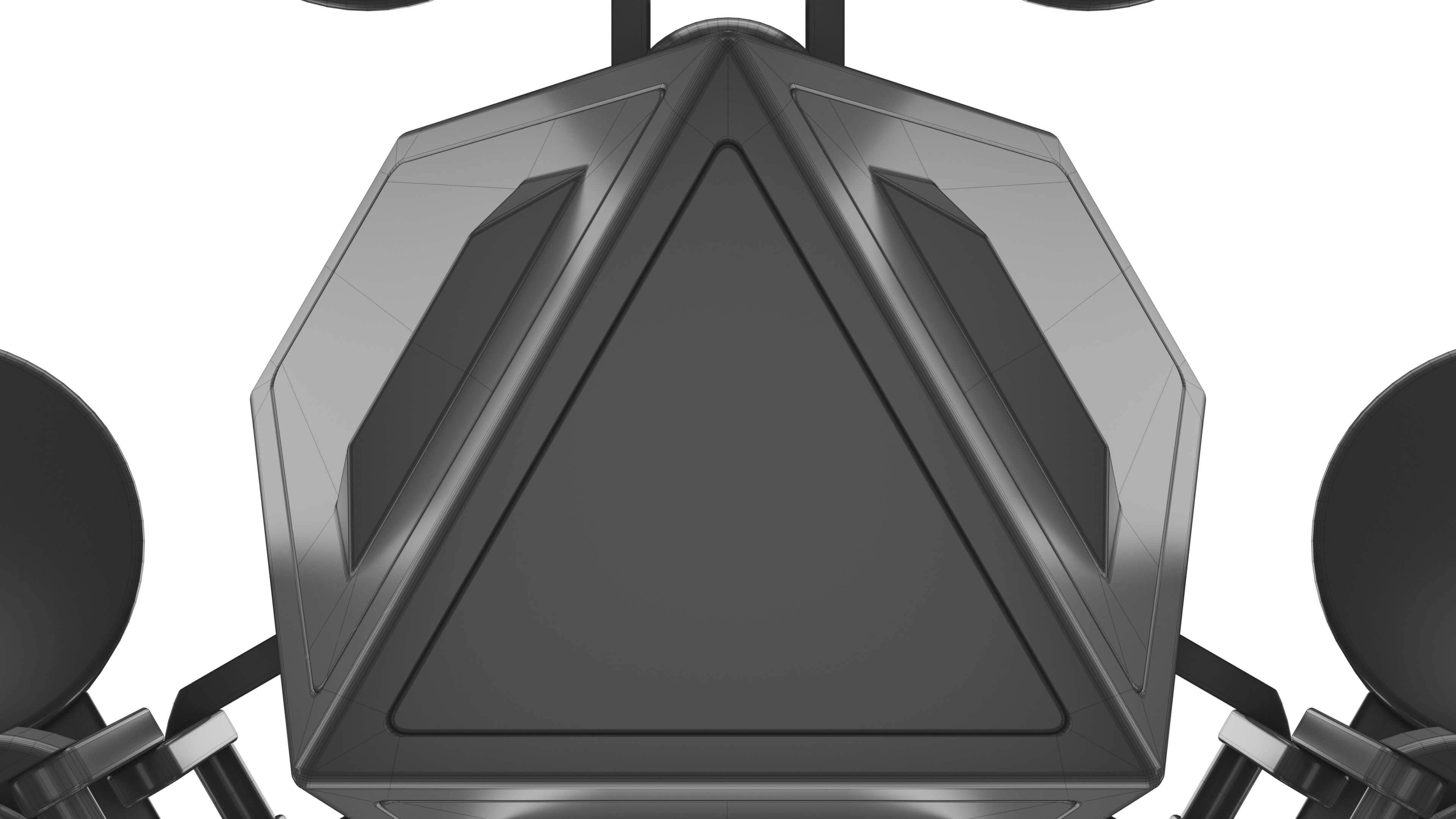 Futuristic Mech Drone - 3D Model by ProjectX3D