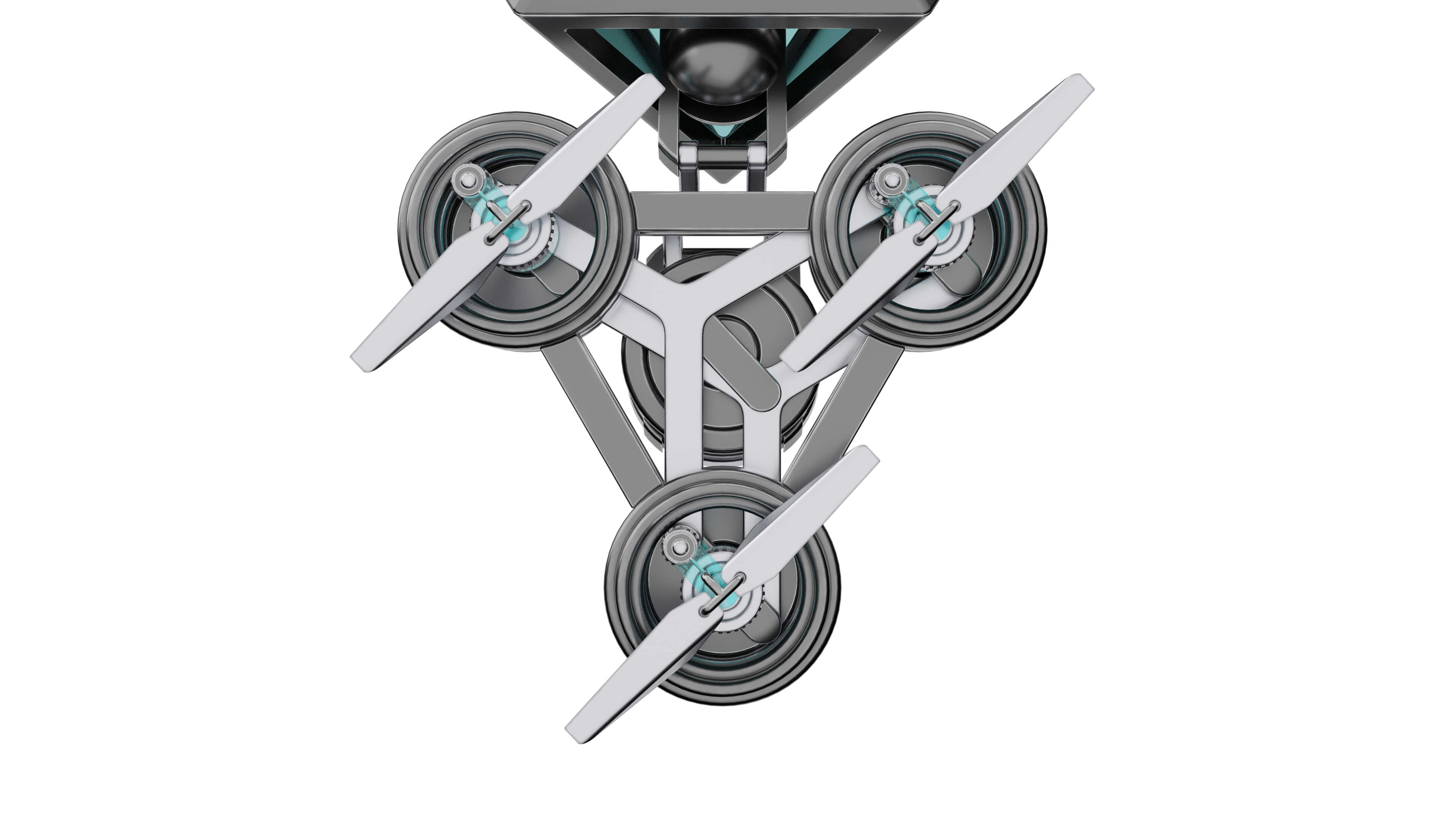 Futuristic Mech Drone - 3D Model by ProjectX3D