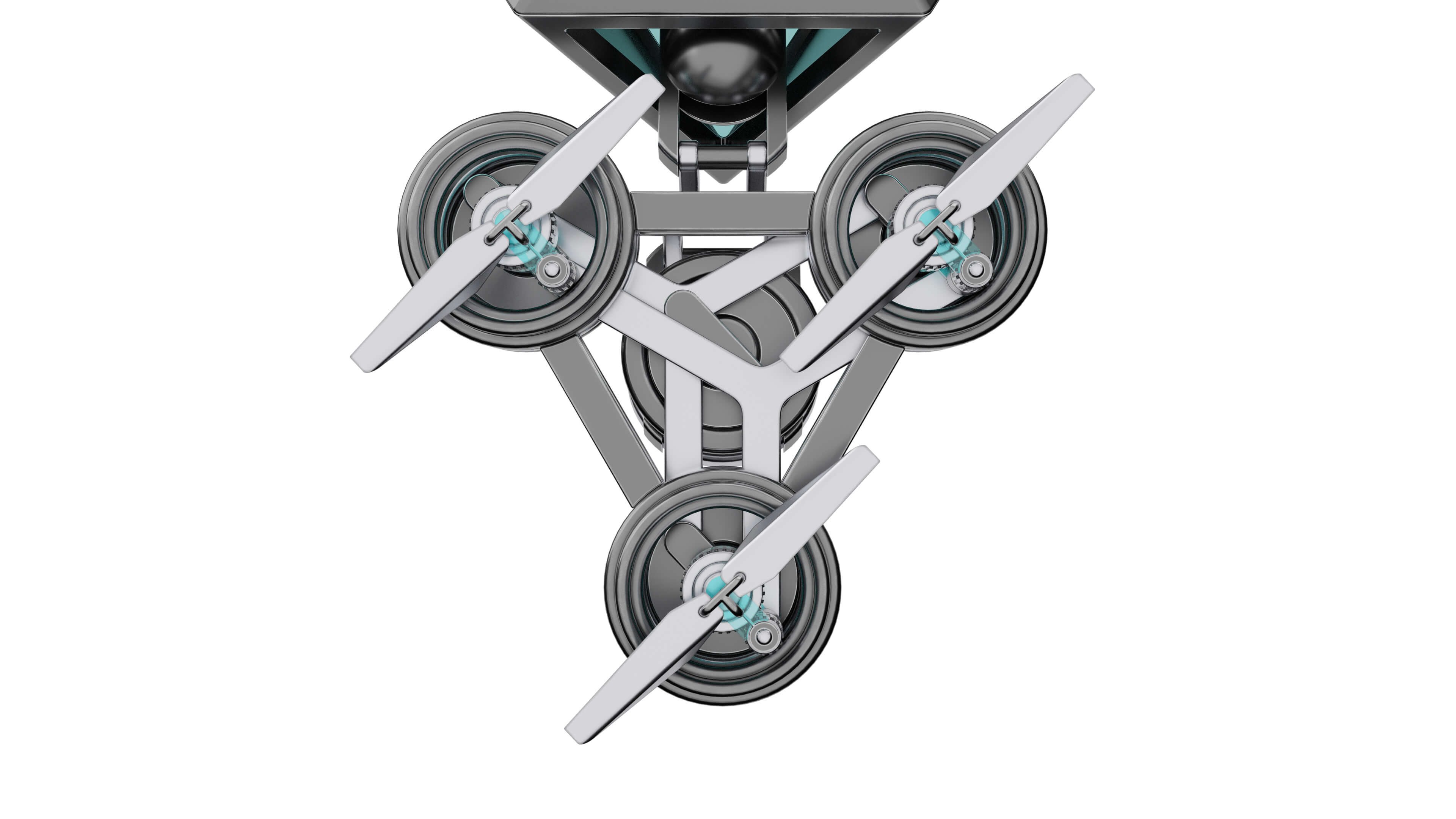 Futuristic Mech Drone - 3D Model by ProjectX3D