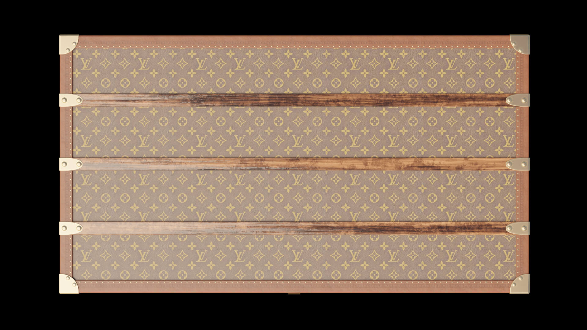 Louis Vuitton Trunk - 3D Model by ProjectX3D