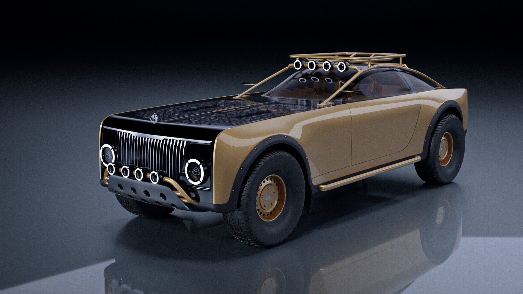 Project Maybach - 3D Model by ProjectX3D