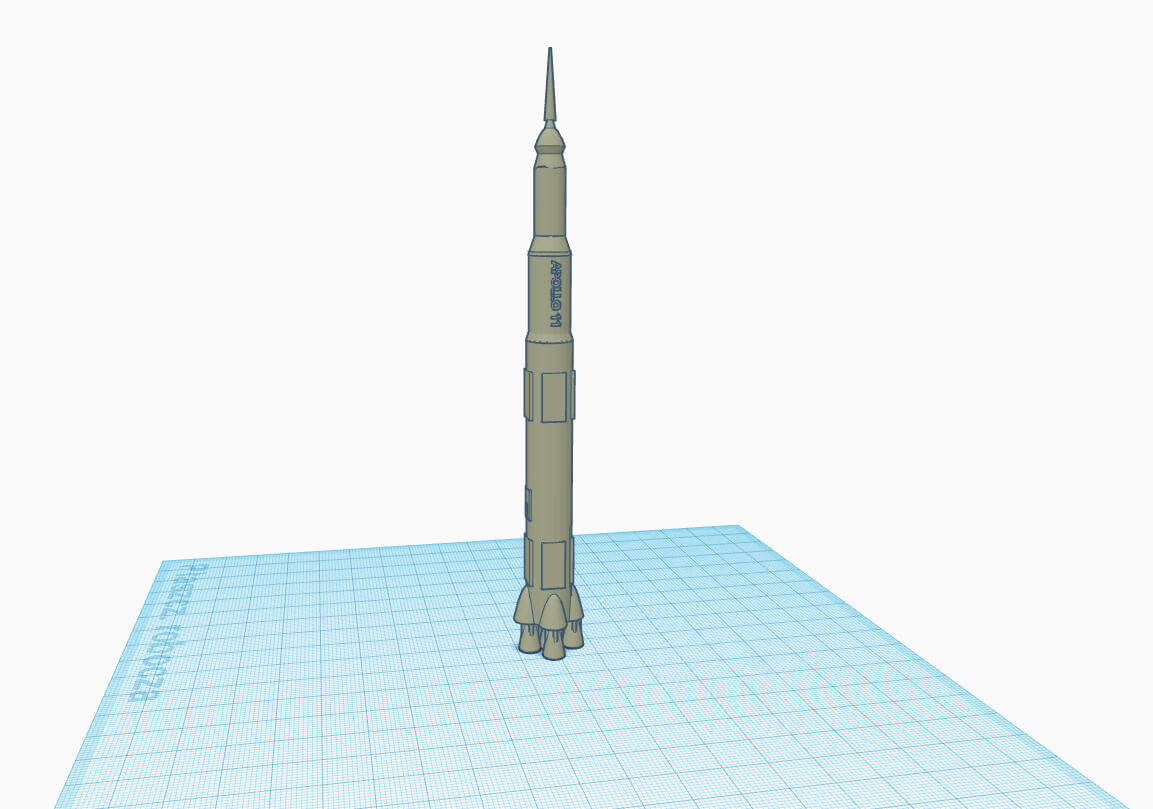 Apollo 11....... - 3D Model by prokoks