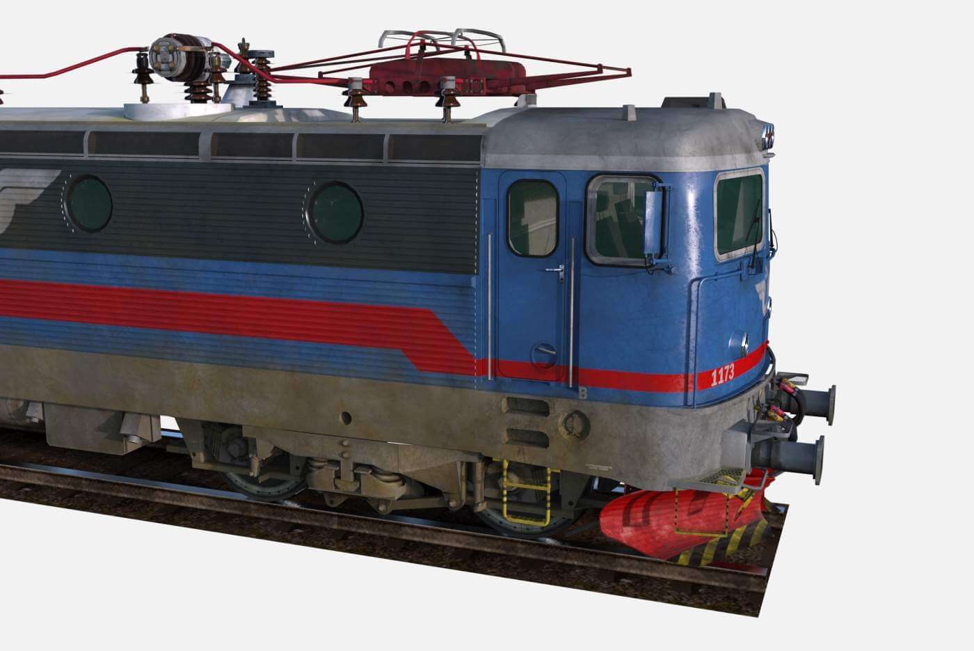 Swedish Electric Locomotive RC4 SJ - 3D Model by ProModels