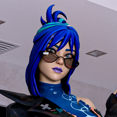 Hope Fortnite For Genesis 8 - 3D Model by Prophetweb2099