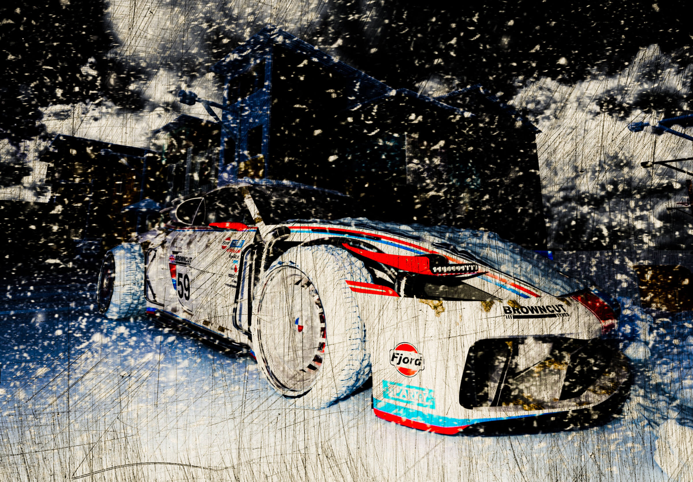 Race 3D Render, Digital Art by psyco75