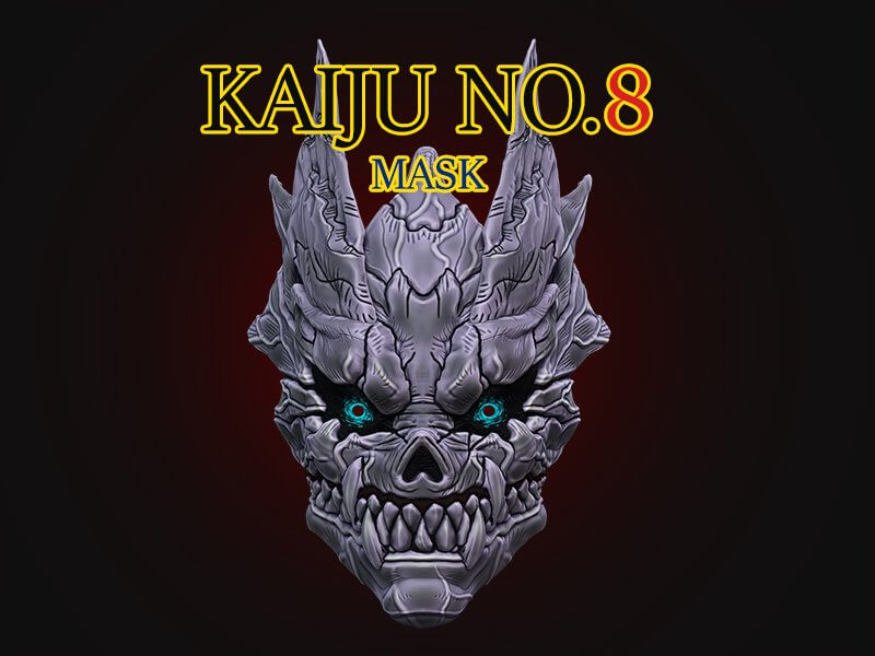 Kaiju No 8 Cosplay Mask - Kafka Hibino 3D Model by pthofantastic