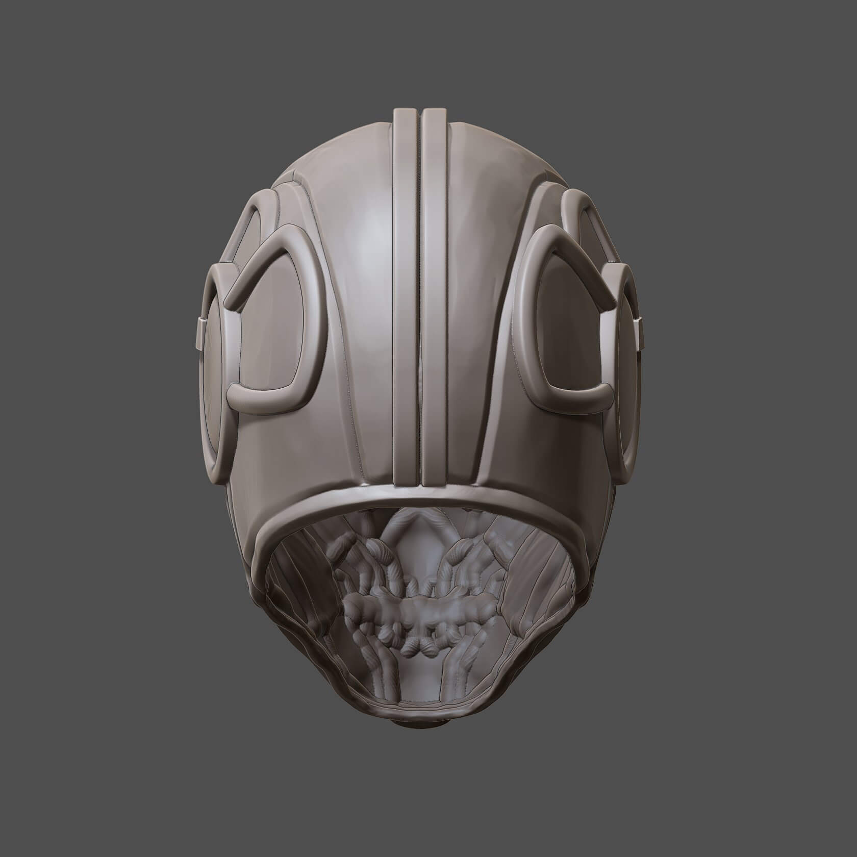Taskmaster Mask from Marvel Black Widow - 3D Model by pthofantastic