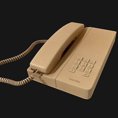 Classic Phone - 3D Model by PuerquitoMenor