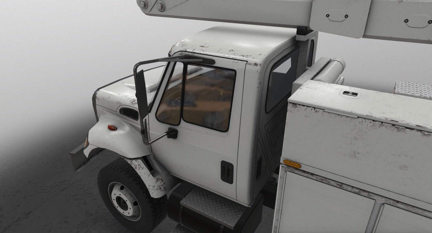 Bucket Truck - 3D Model by pukamakara