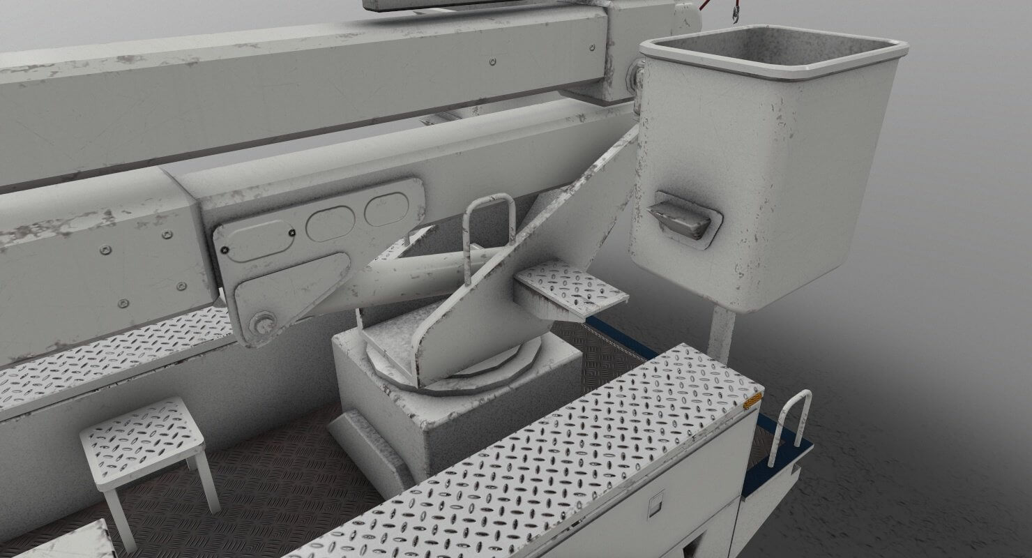 Bucket Truck - 3D Model by pukamakara