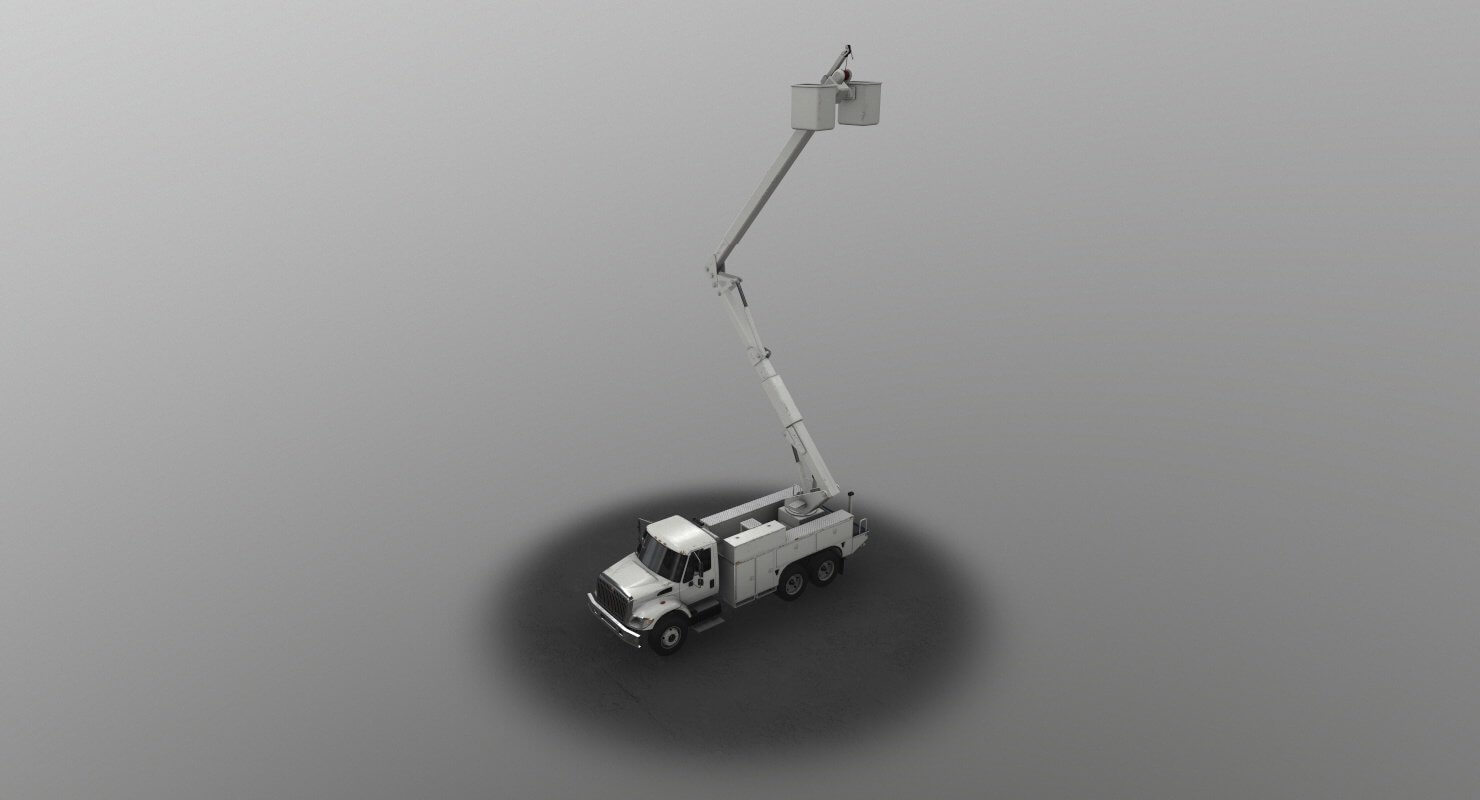 Bucket Truck - 3D Model by pukamakara