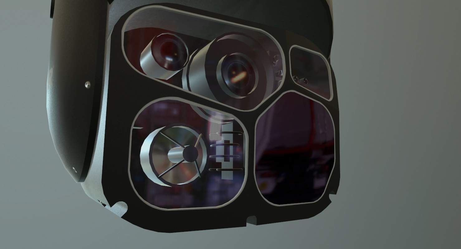 FLIR Star SAFIRE 380 HDc - 3D Model by pukamakara