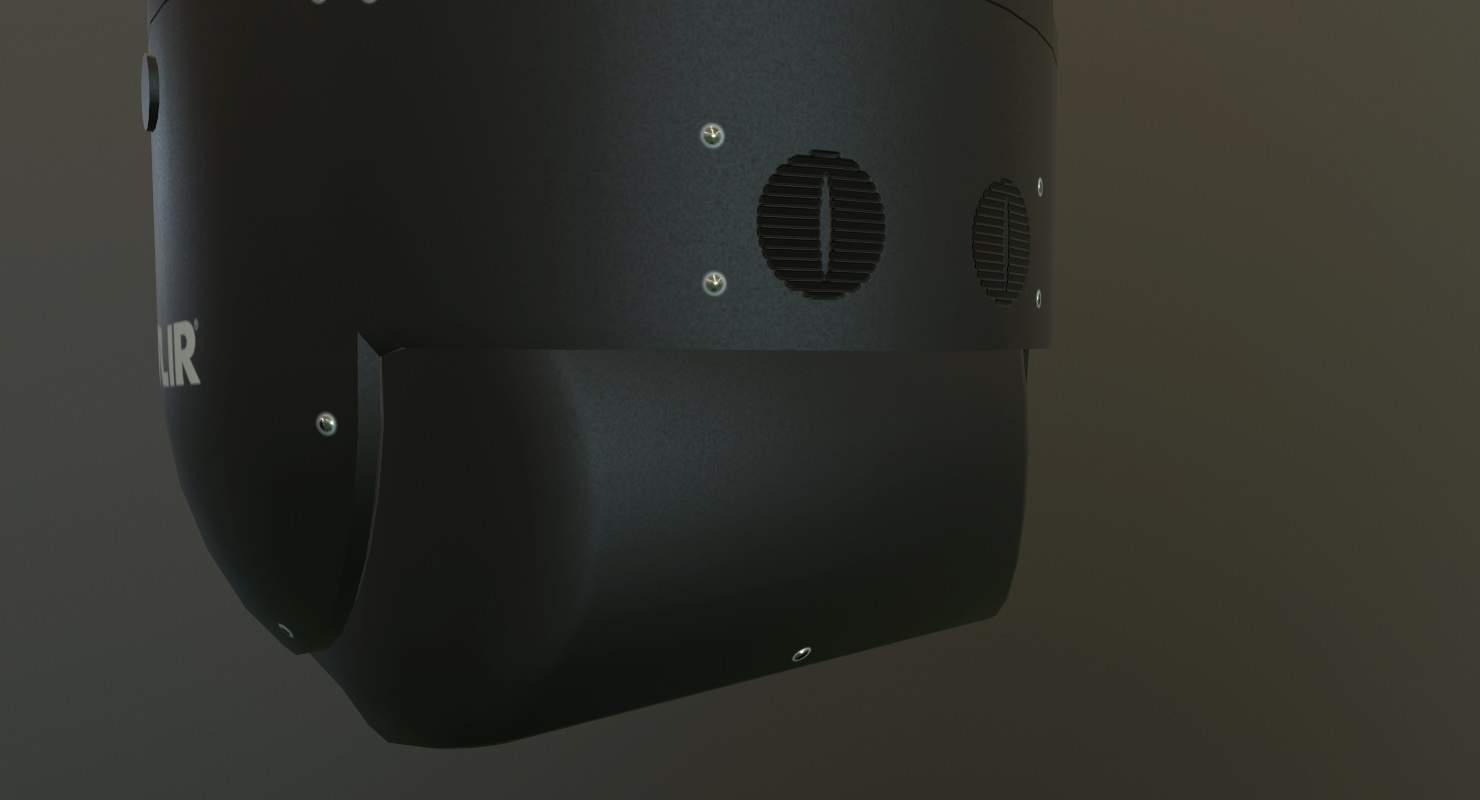 FLIR Star SAFIRE 380 HDc - 3D Model by pukamakara