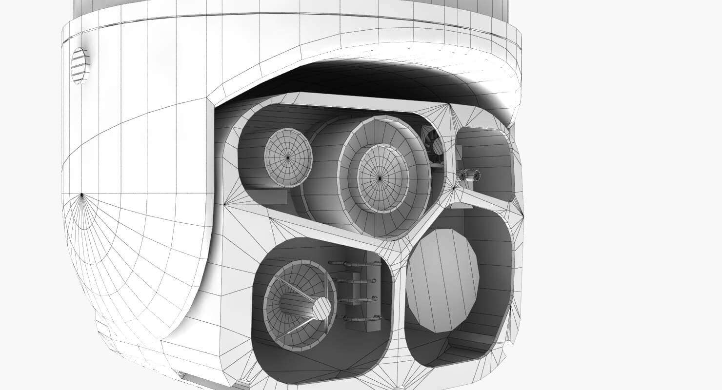 FLIR Star SAFIRE 380 HDc - 3D Model by pukamakara