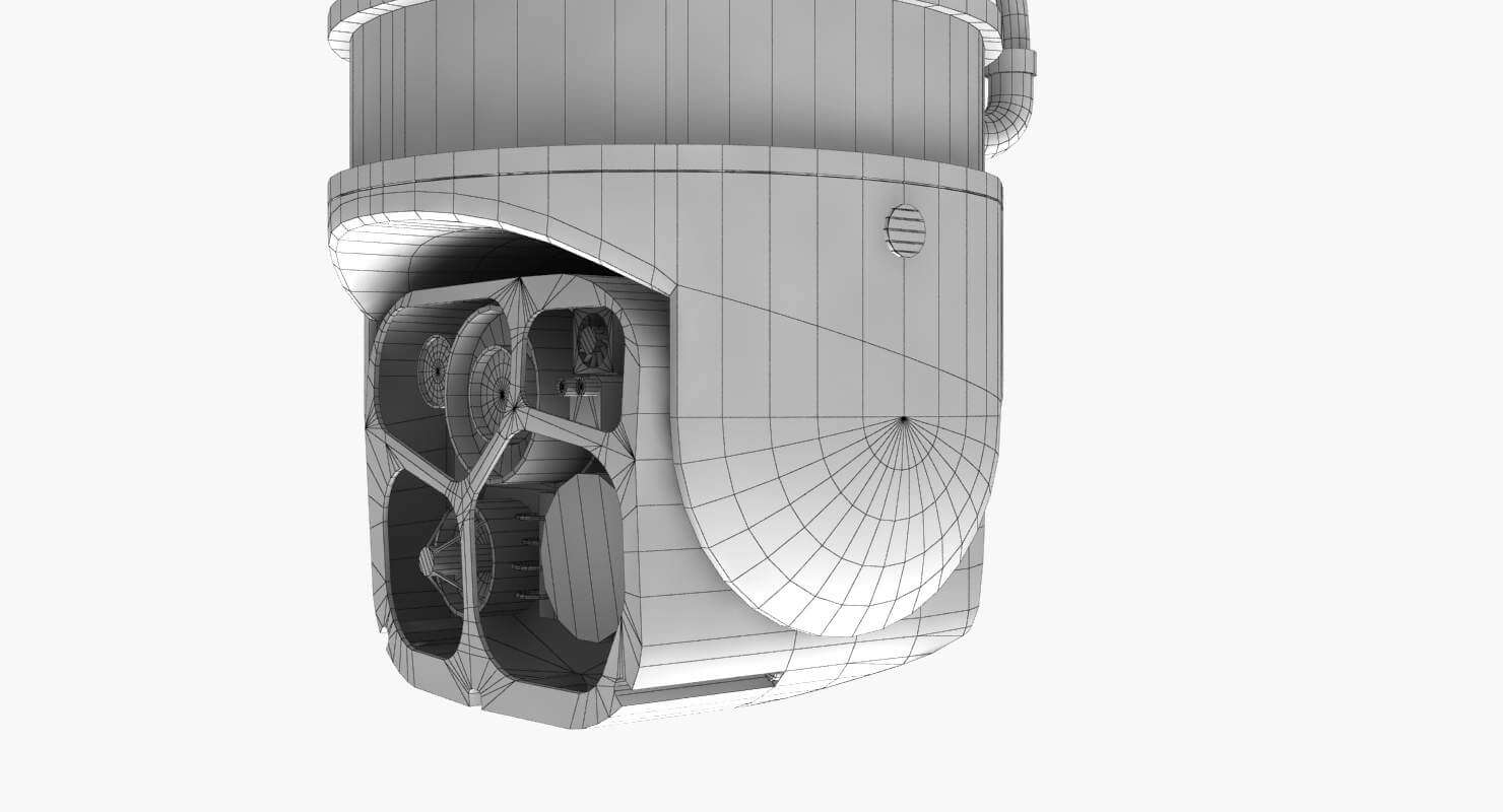 FLIR Star SAFIRE 380 HDc - 3D Model by pukamakara
