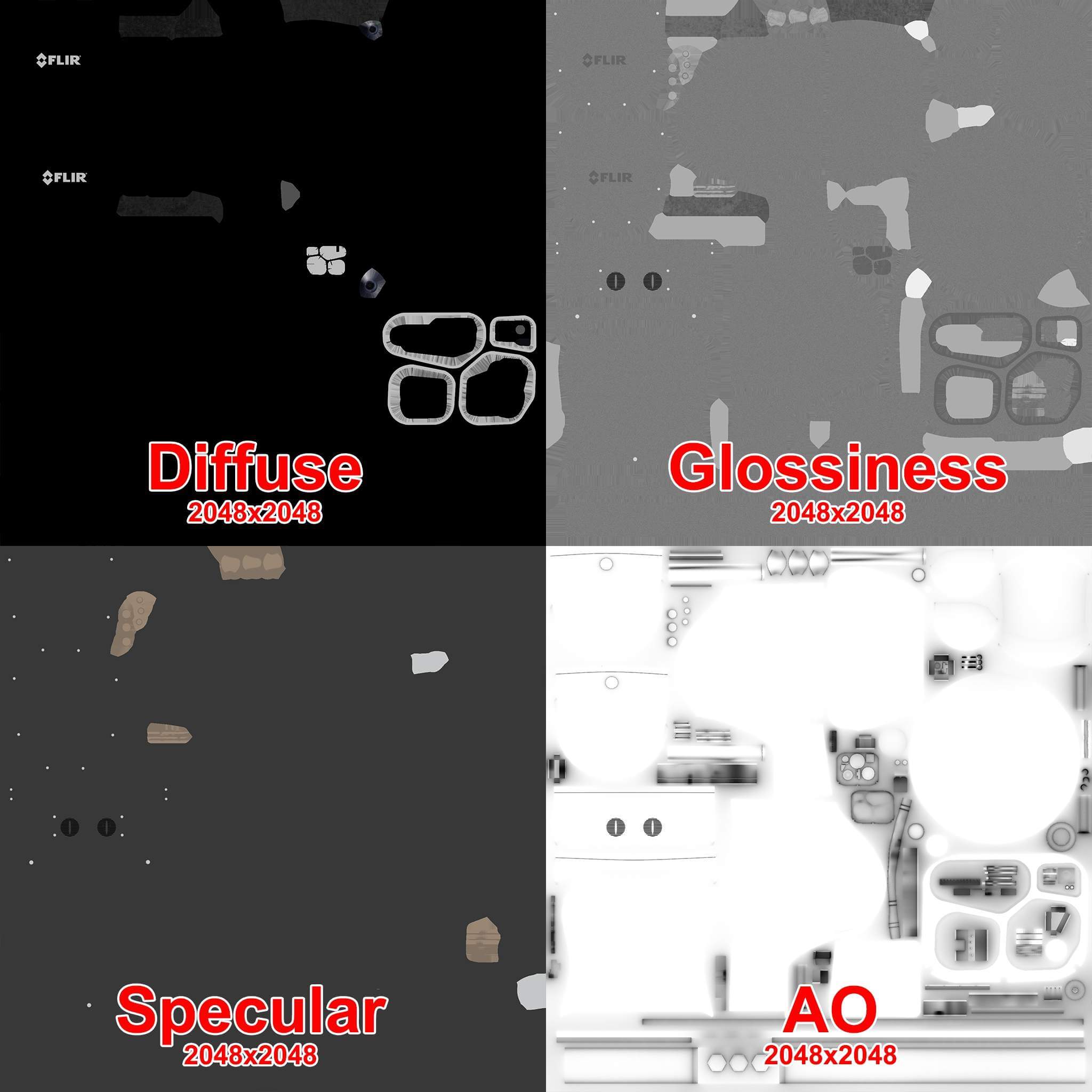 FLIR Star SAFIRE 380 HDc - 3D Model by pukamakara