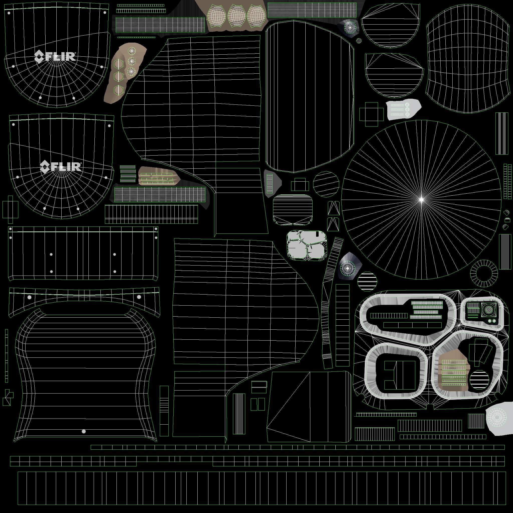 FLIR Star SAFIRE 380 HDc - 3D Model by pukamakara