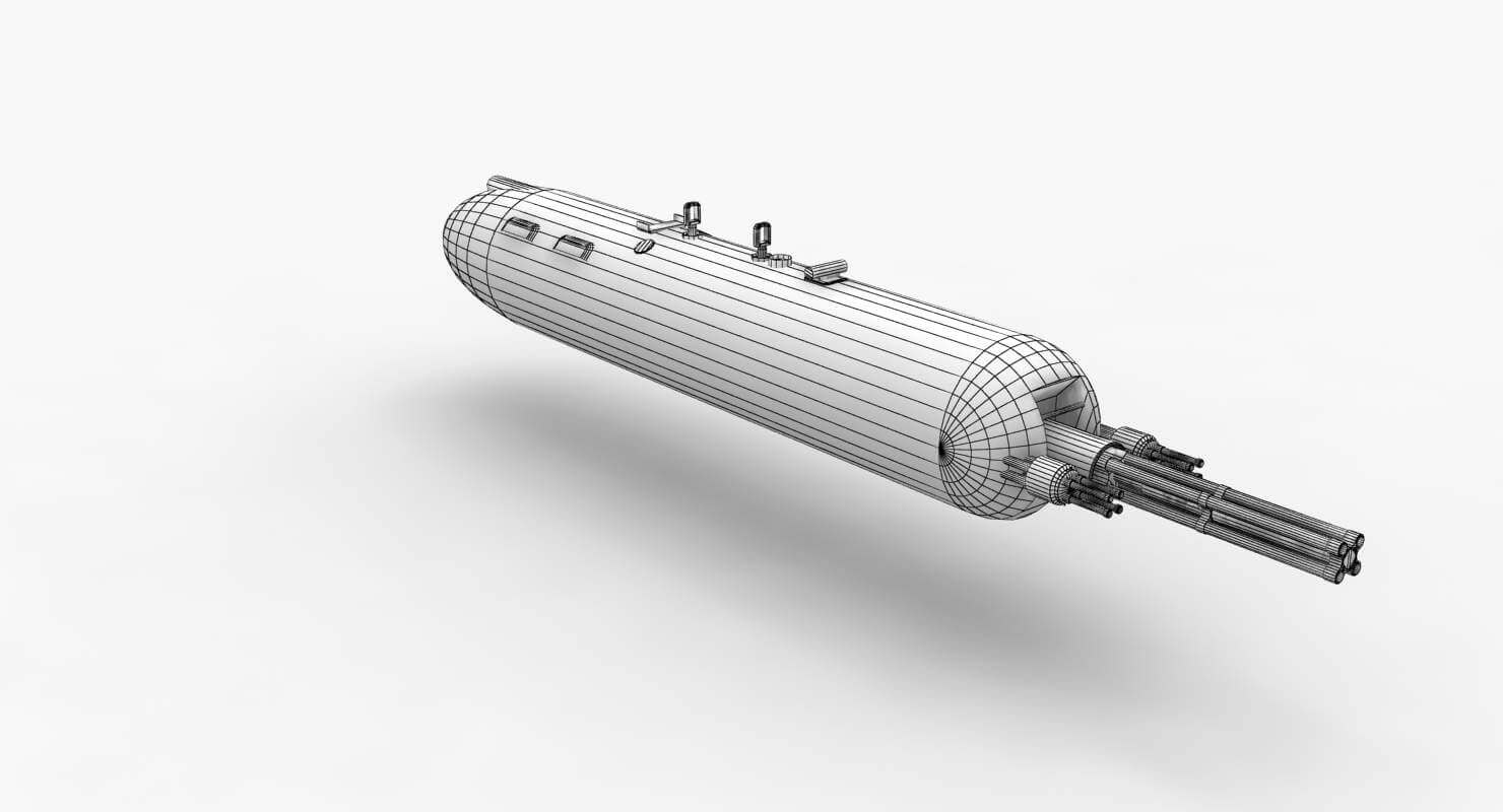 Gun Pod GUV-8700 3D Model by pukamakara