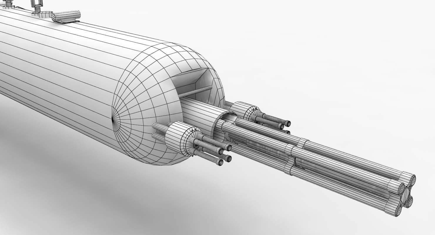 Gun Pod GUV-8700 3D Model by pukamakara