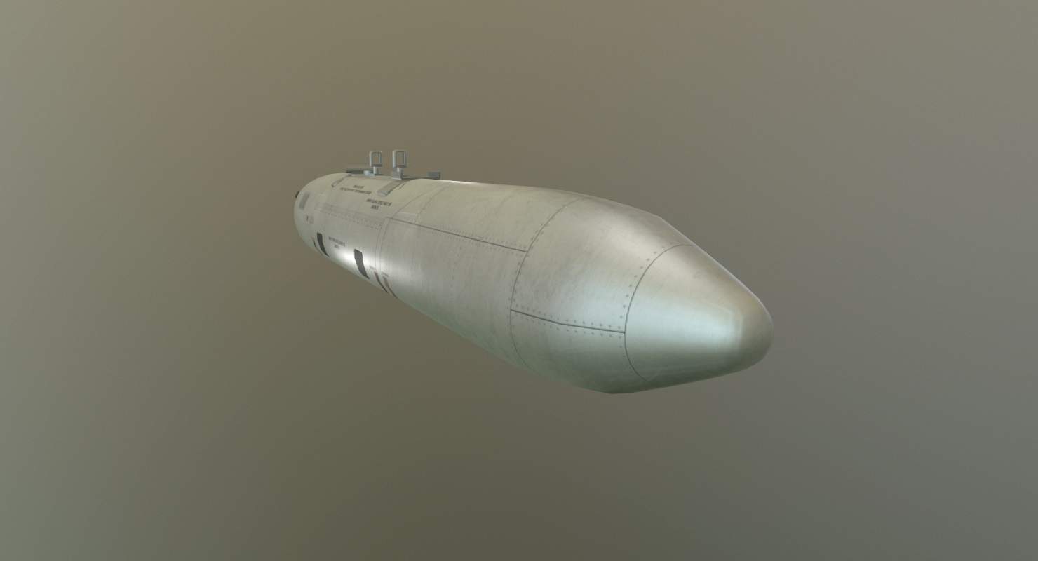 Gun Pod UPK-23-250 3D Model by pukamakara