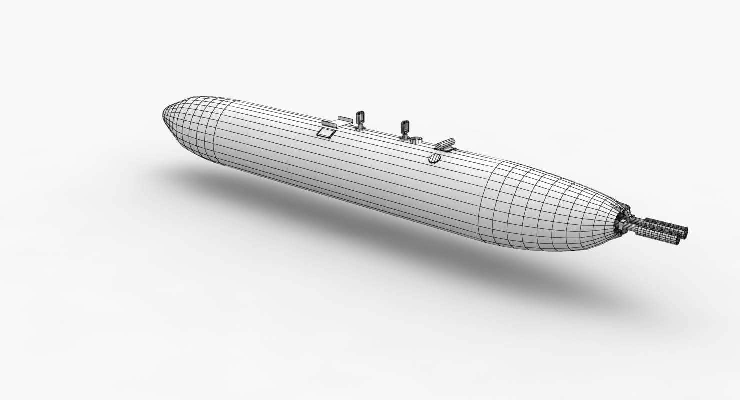 Gun Pod UPK-23-250 3D Model by pukamakara