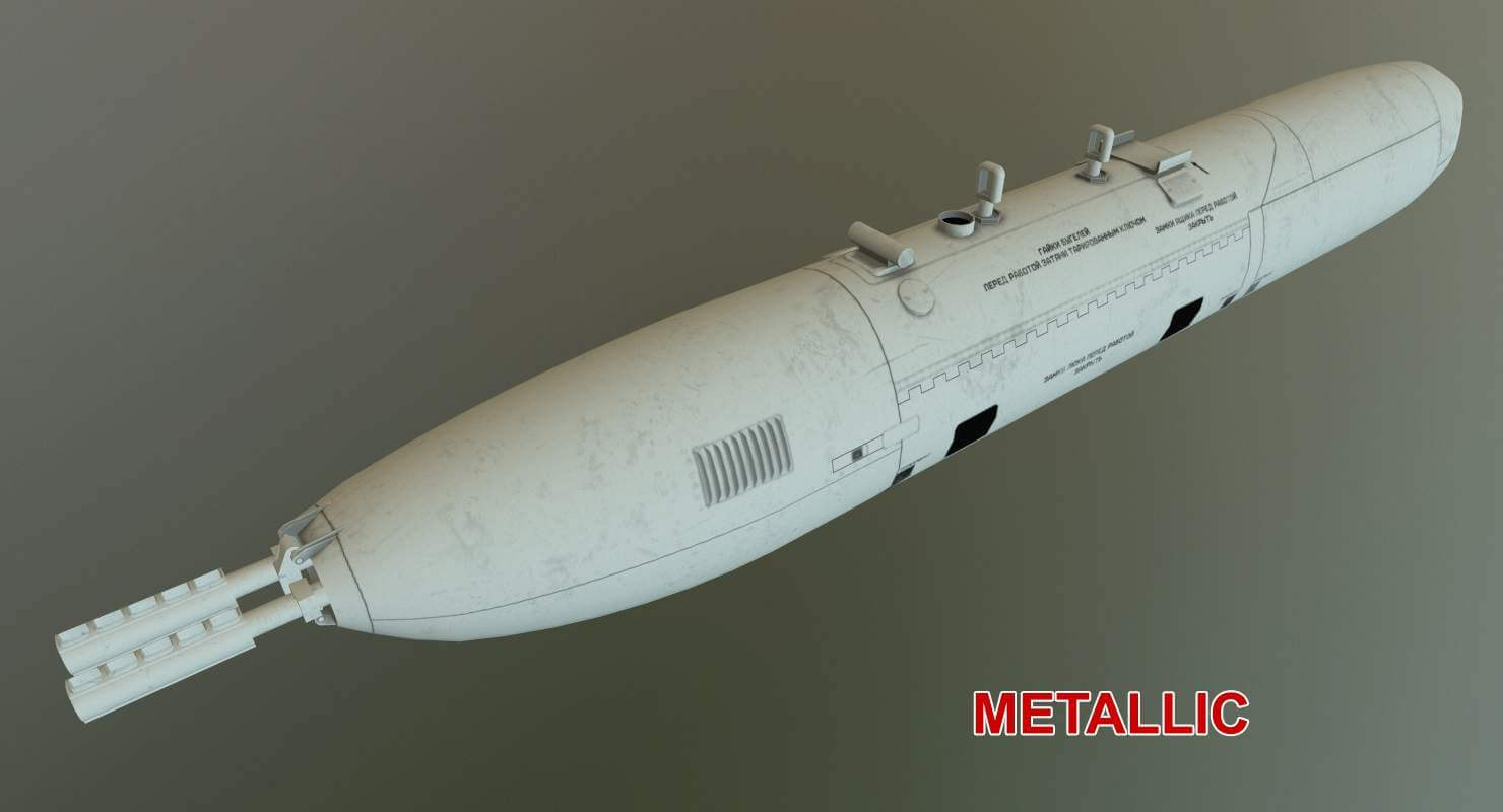 Gun Pod UPK-23-250 3D Model by pukamakara